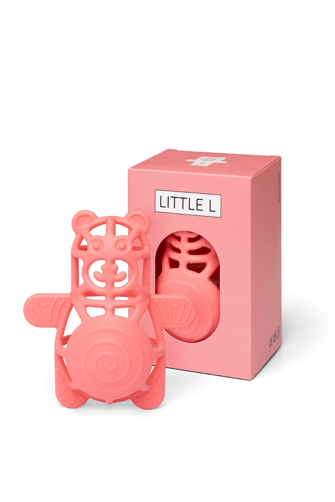 Juffrouw Pollewop - Little L - Soft toy beer roze